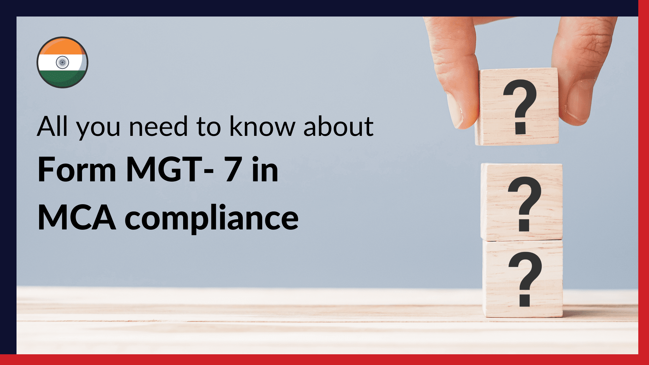 All you need to know about Form MGT-7 for OPC and small firm