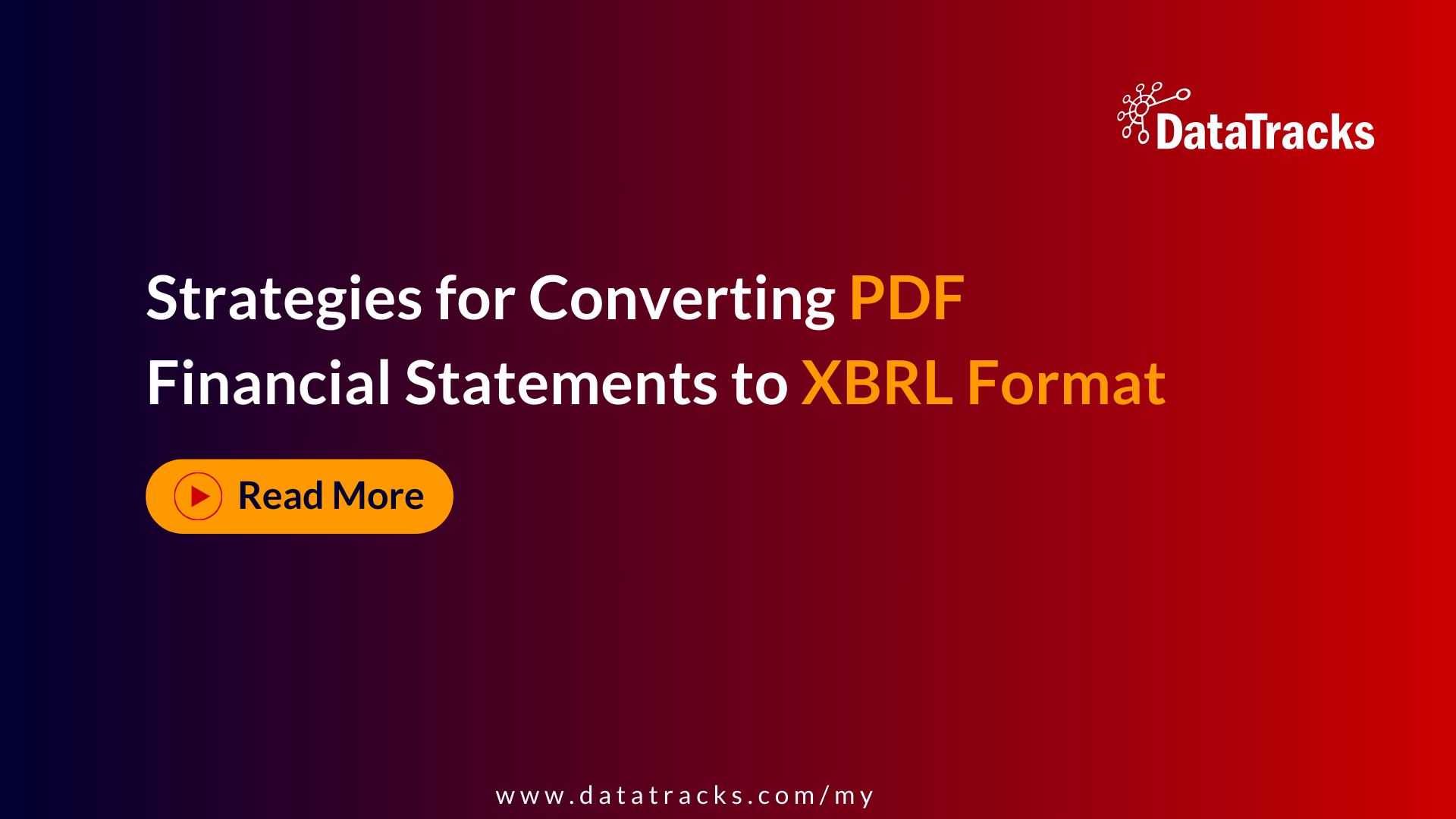 Ways to Convert Financial Statements to the XBRL Format